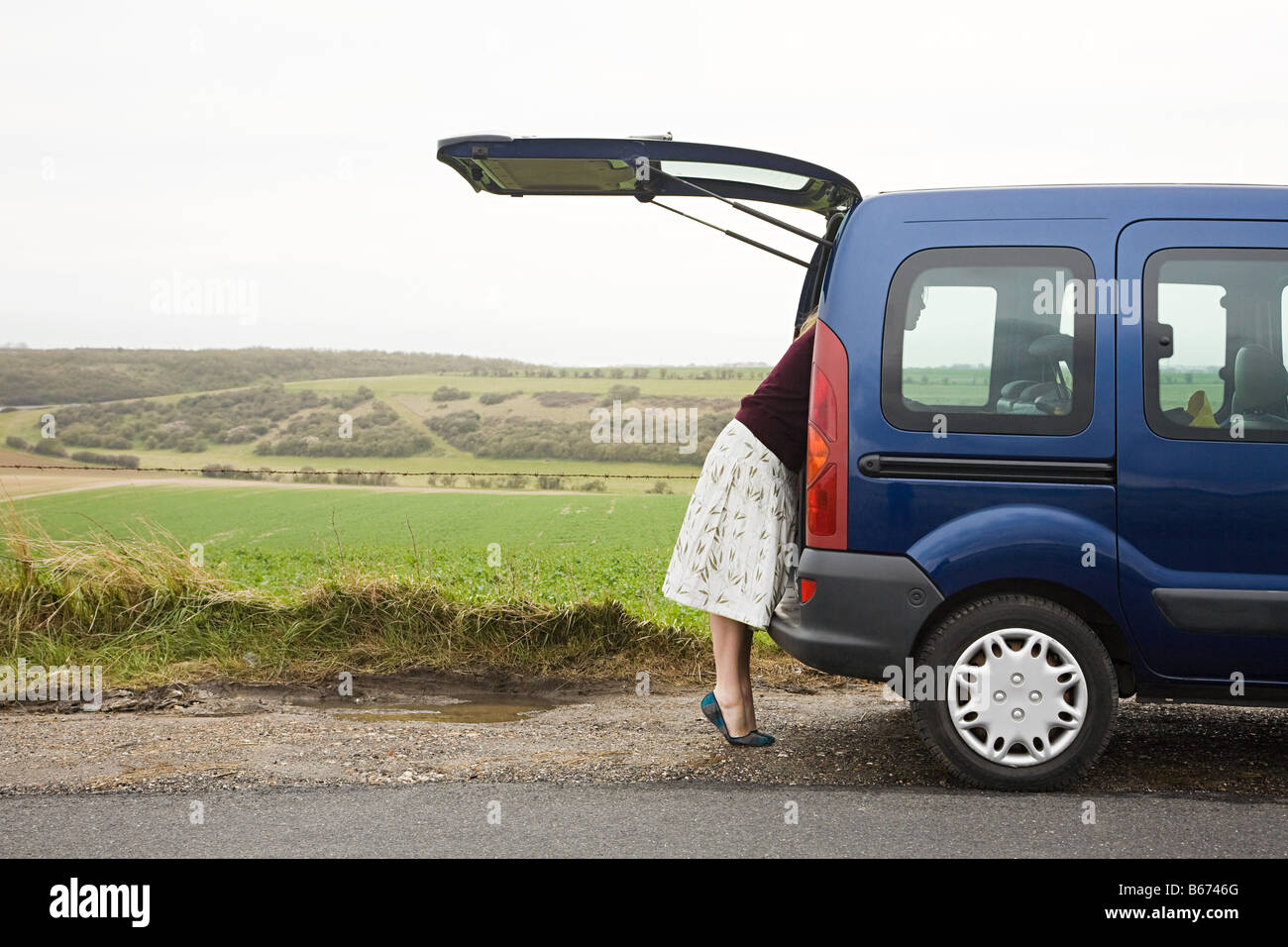 Car boot hi-res stock photography and images - Alamy