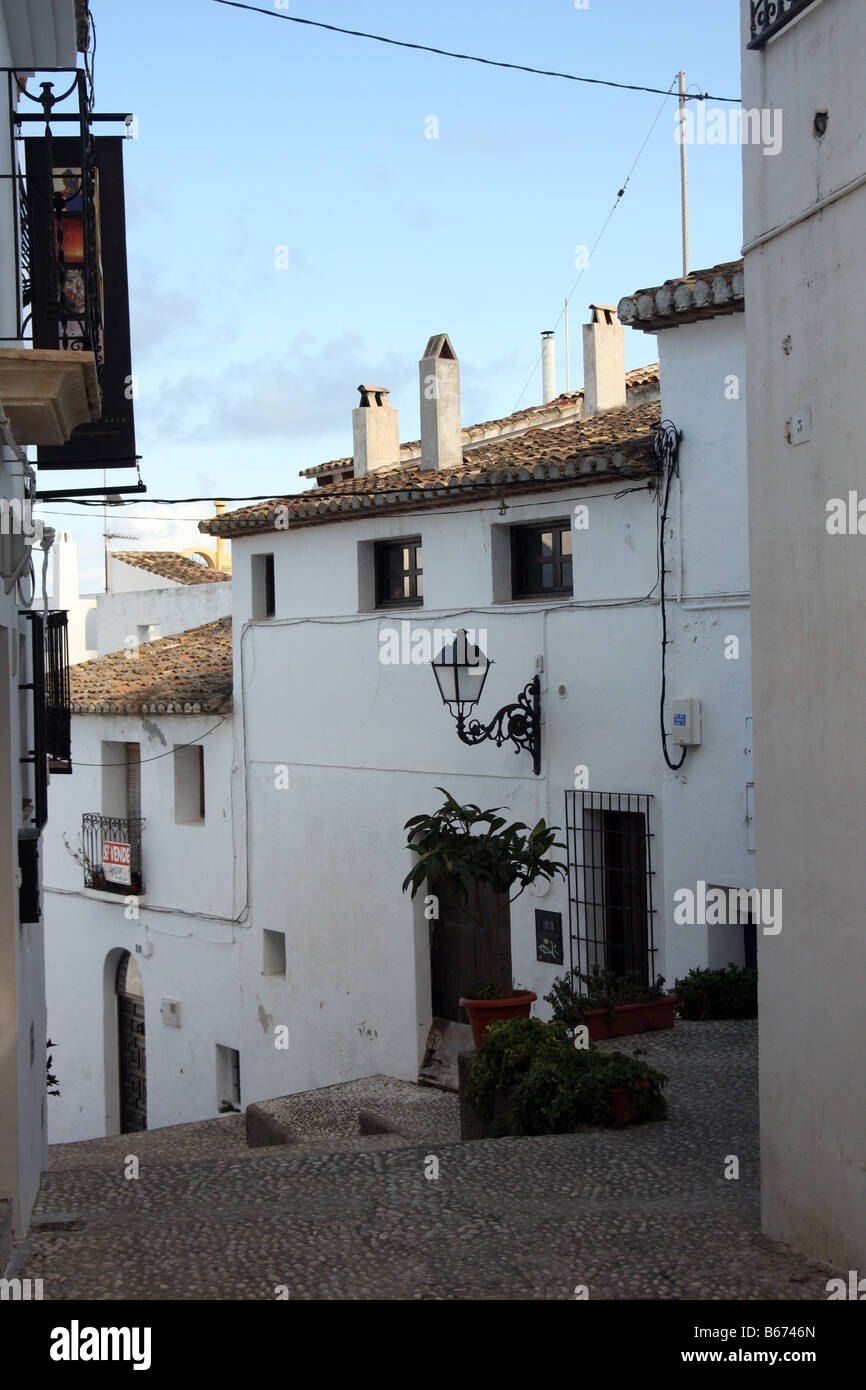 Street in altea hi-res stock photography and images - Alamy