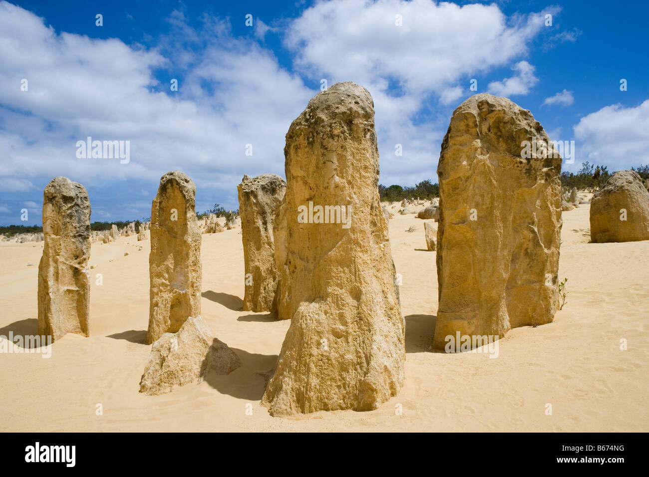 The pinnacles nambung national park perth Stock Photo - Alamy