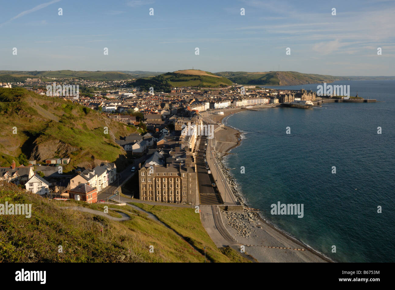 Aberystwyth seafront hi-res stock photography and images - Alamy