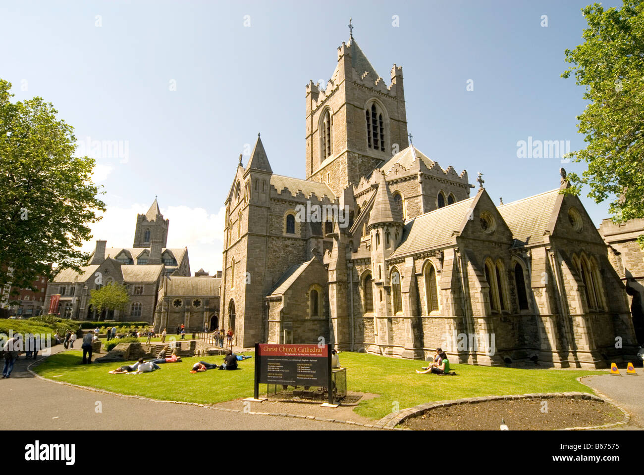 Christ Church Cathedral Dublin Ireland Stock Photo - Alamy