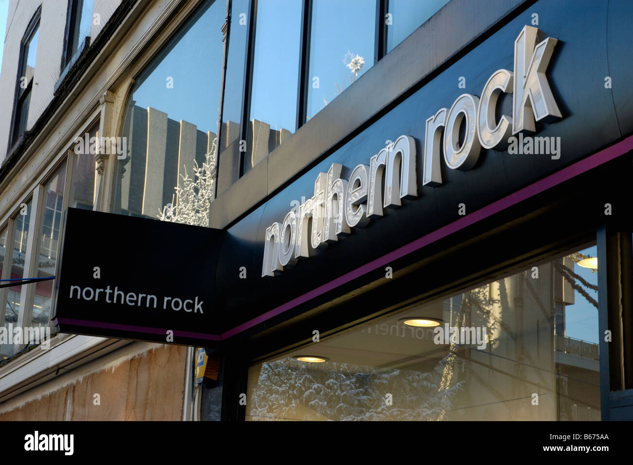 Northern rock bank logo hi-res stock photography and images - Alamy