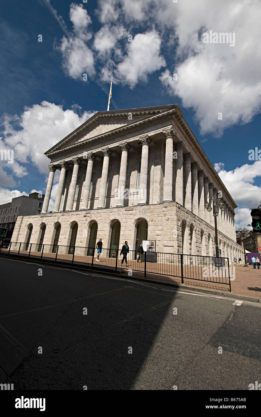 birmingham town hall concert venue Stock Photo - Alamy