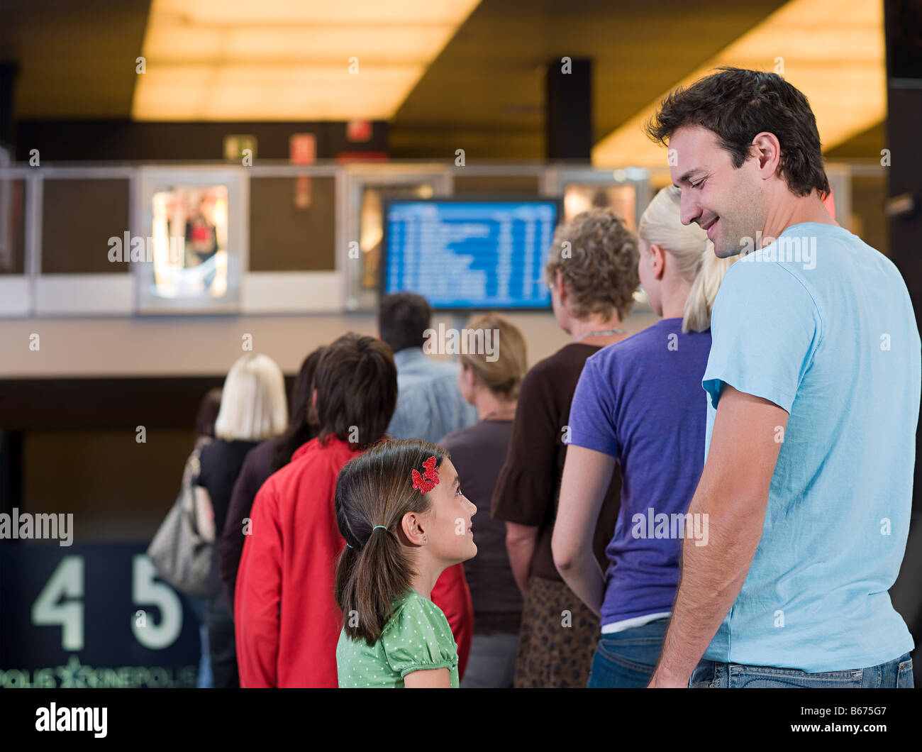 Cinema queue hi-res stock photography and images - Alamy