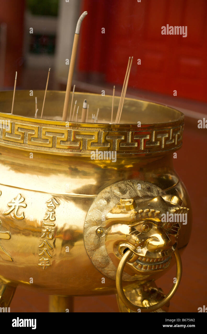 Josh sticks at Kong Meng San Phor Kark See Monastery Stock Photo - Alamy