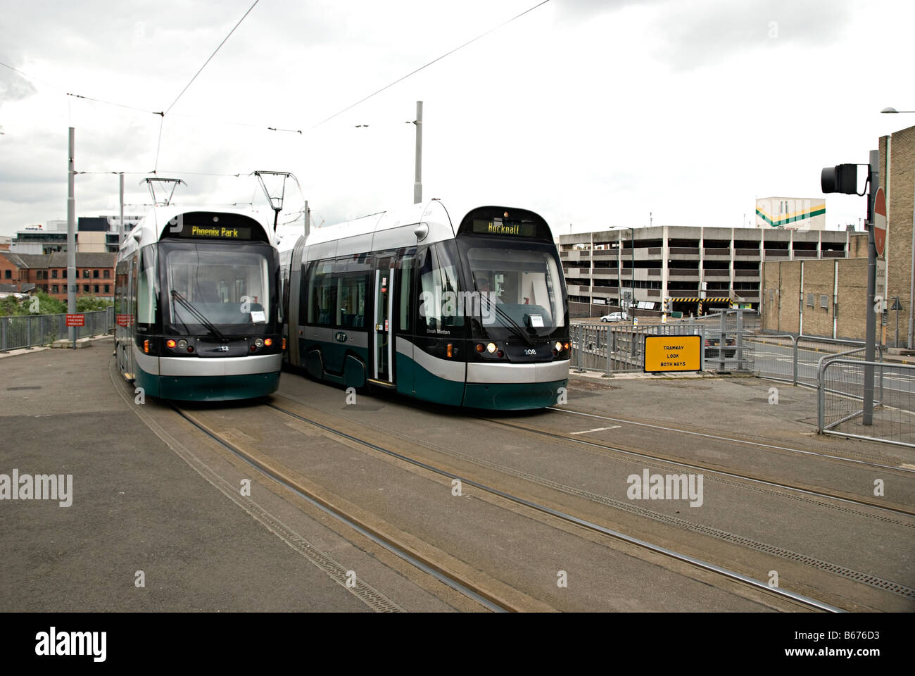 Metropolitan nottingham tram hi-res stock photography and images - Alamy