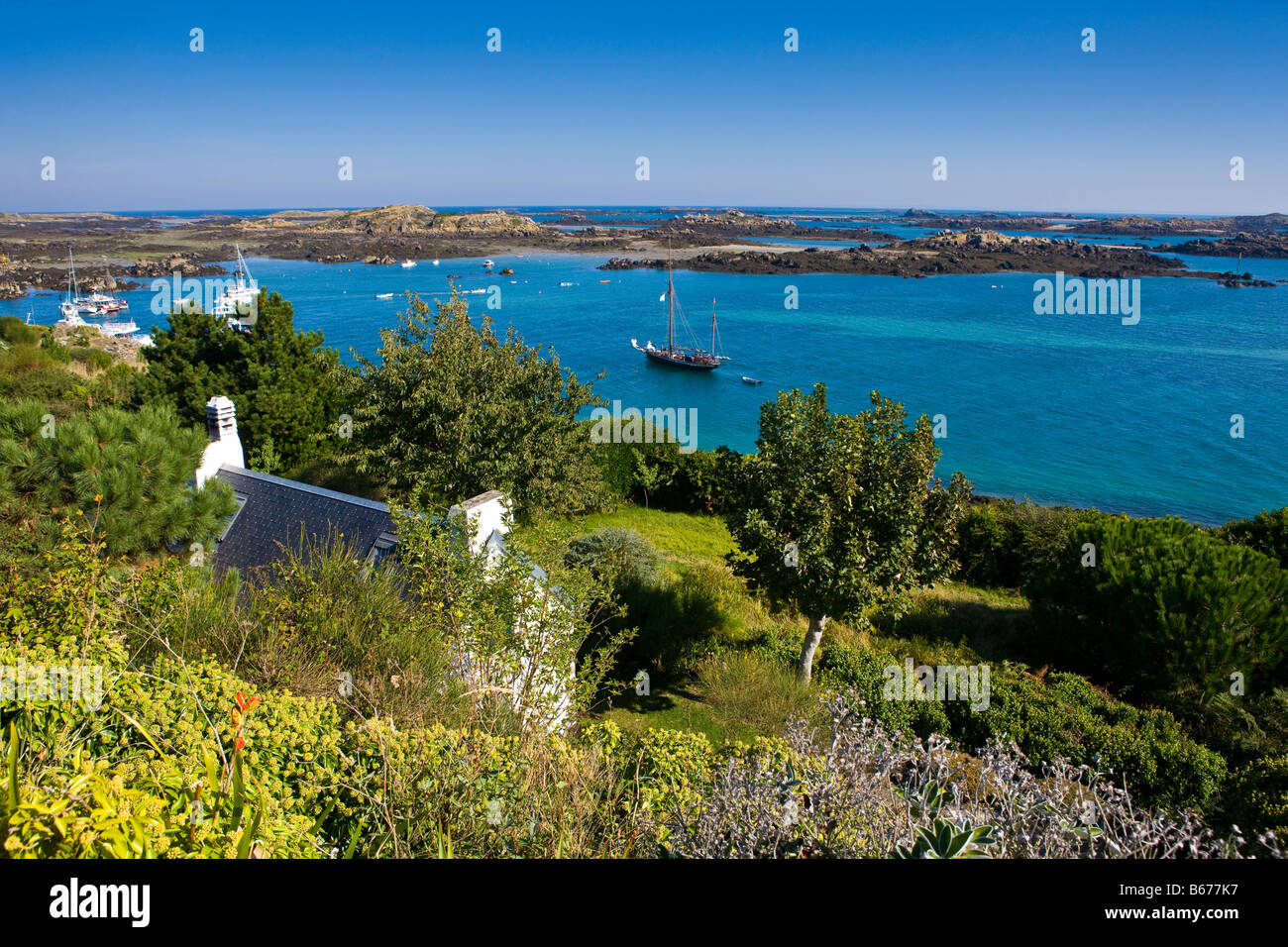 Chausey Island, Normandy, France Stock Photo - Alamy