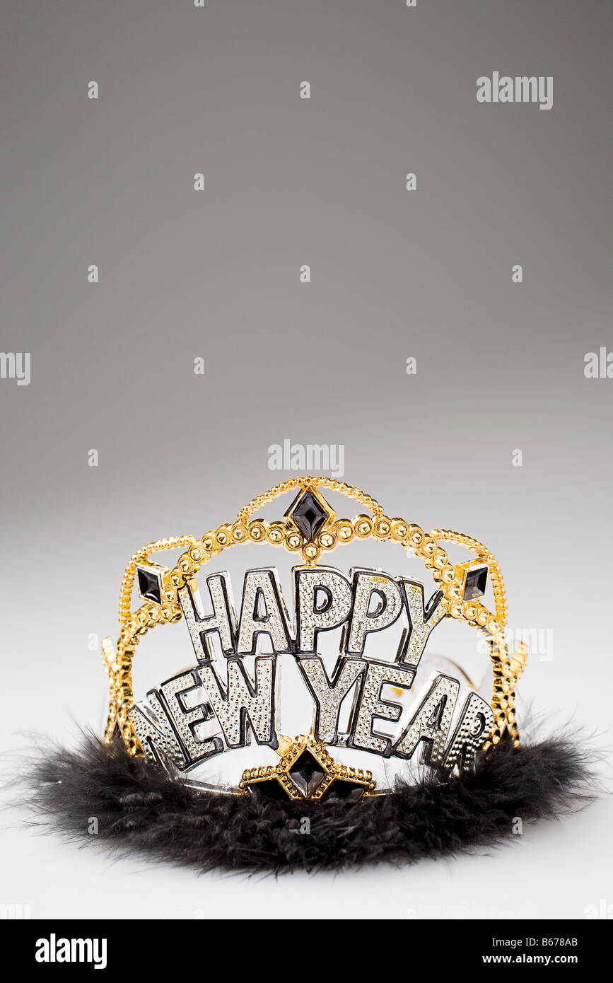 New years eve crown Stock Photo - Alamy