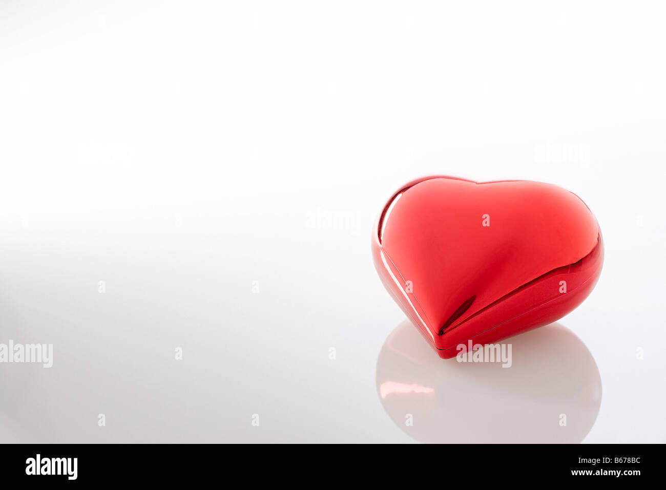 Red Shiny Red Heart In The Middle Says Thet Hearted