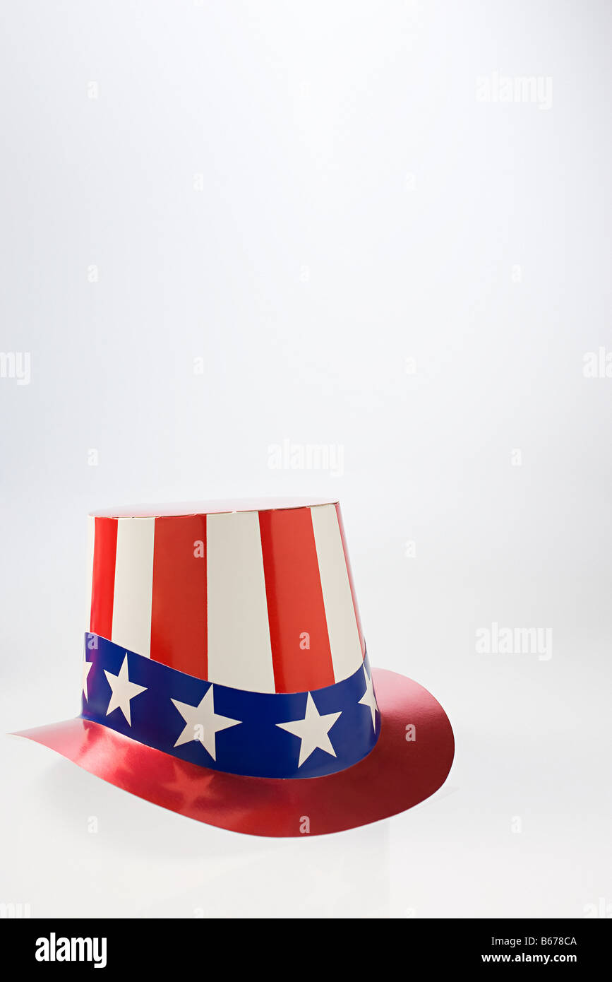 Independence day party hat Stock Photo - Alamy