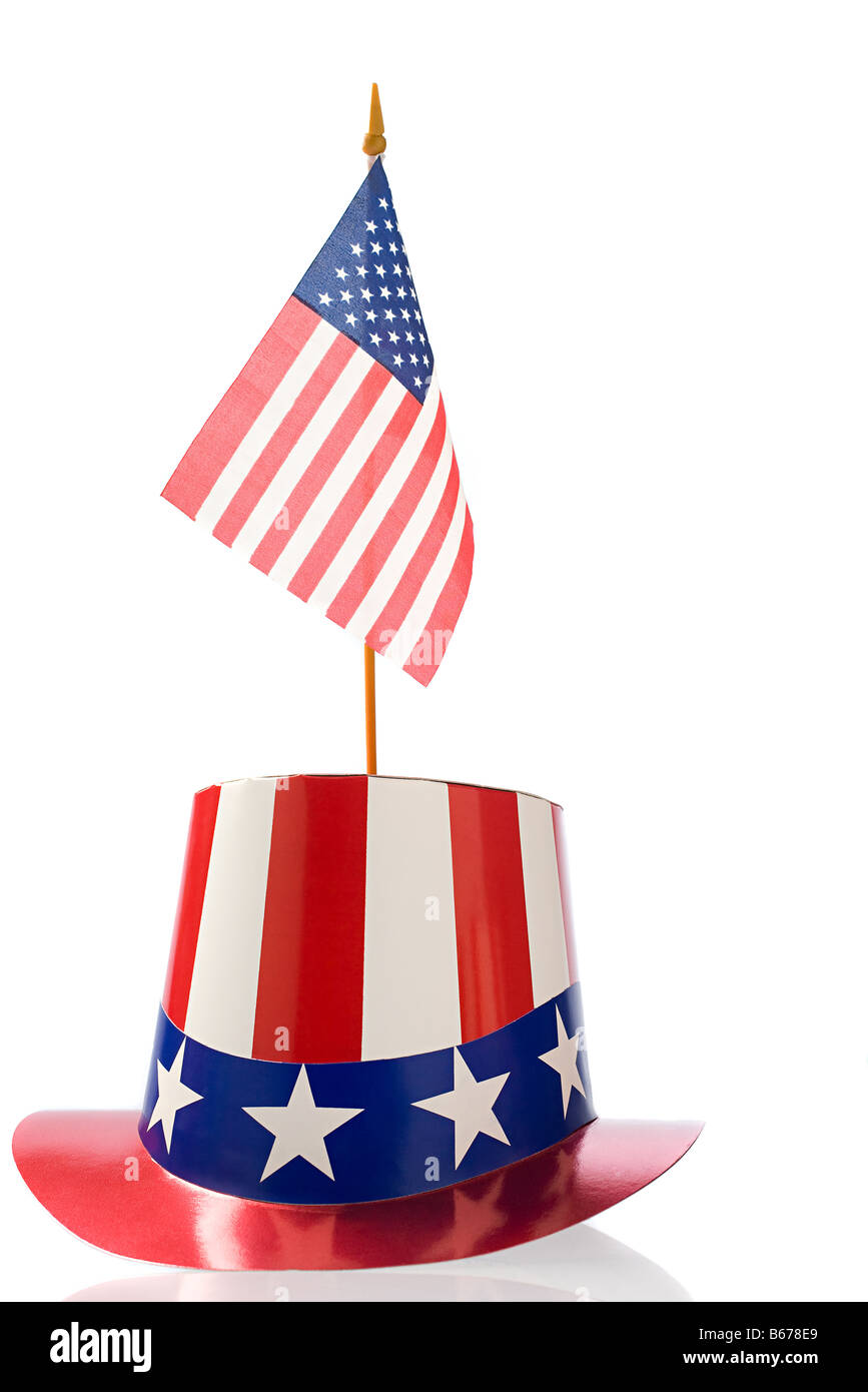 American flag hat hi-res stock photography and images - Alamy