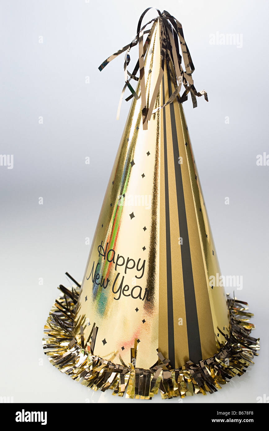 New years eve party hat Stock Photo - Alamy