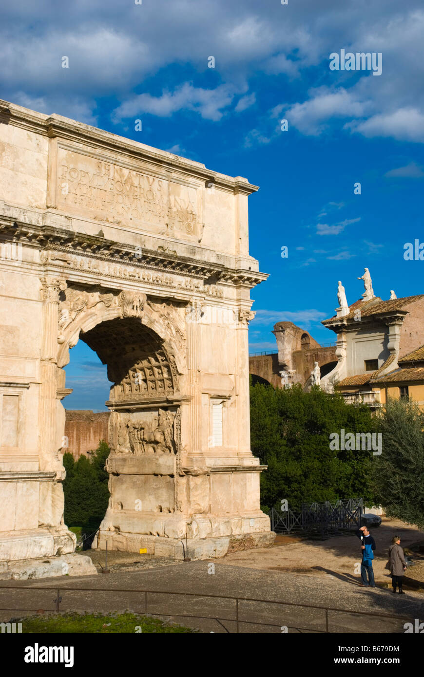 Arco di tito hi-res stock photography and images - Alamy
