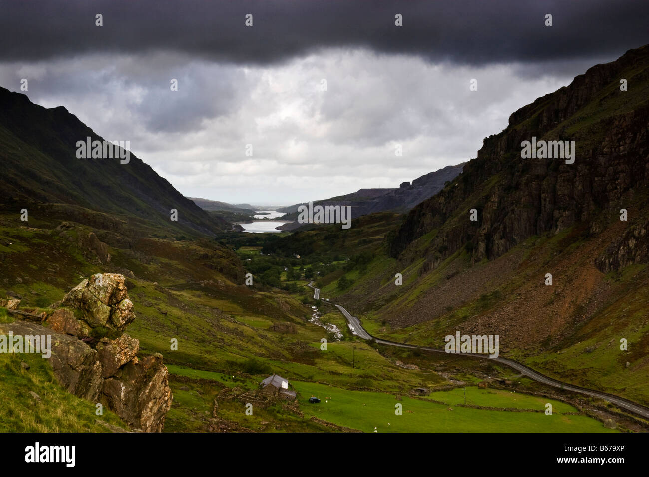 Reservoir llanberis hi-res stock photography and images - Alamy
