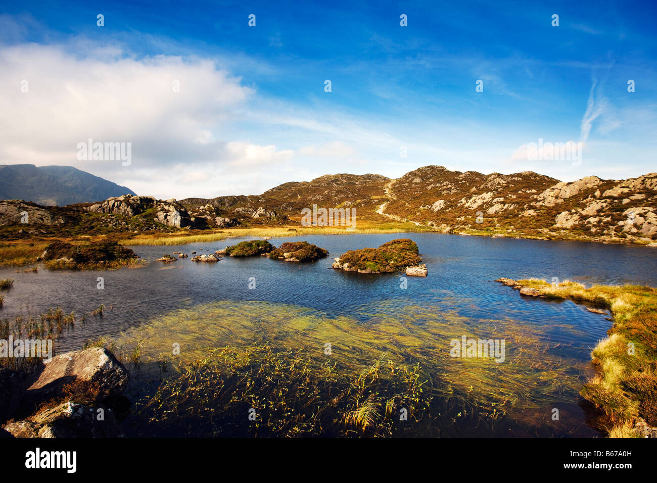 Innominate tarn on haystacks summit hi-res stock photography and images ...