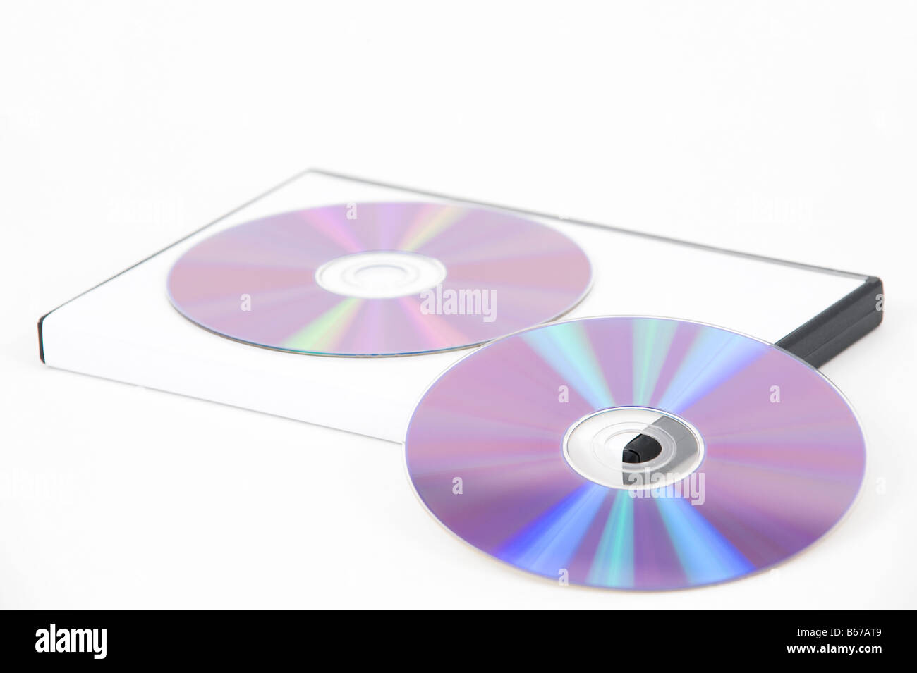 Blank dvds Cut Out Stock Images & Pictures - Alamy