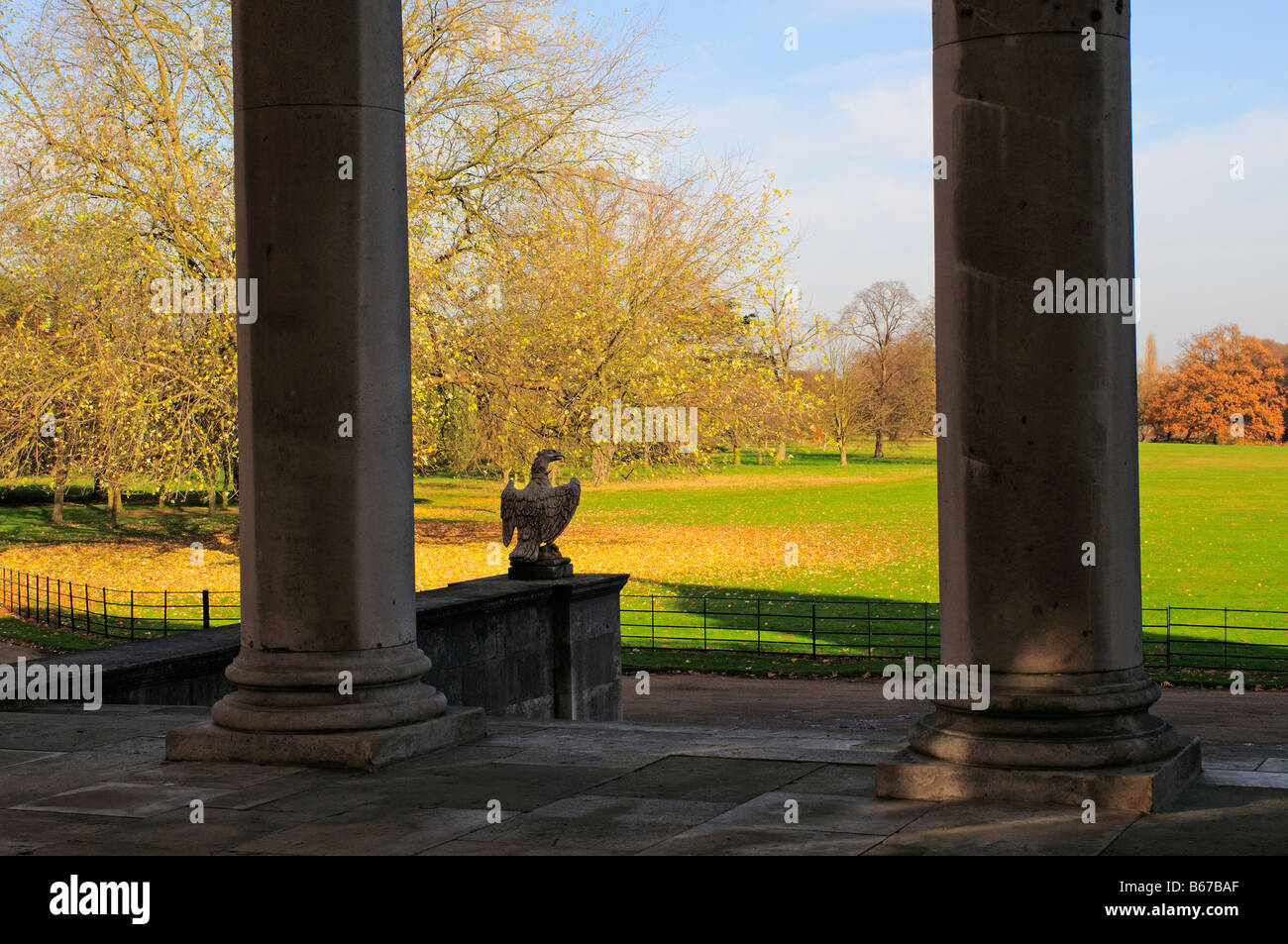 Osterley Park house The transparent portico on the East Front London ...