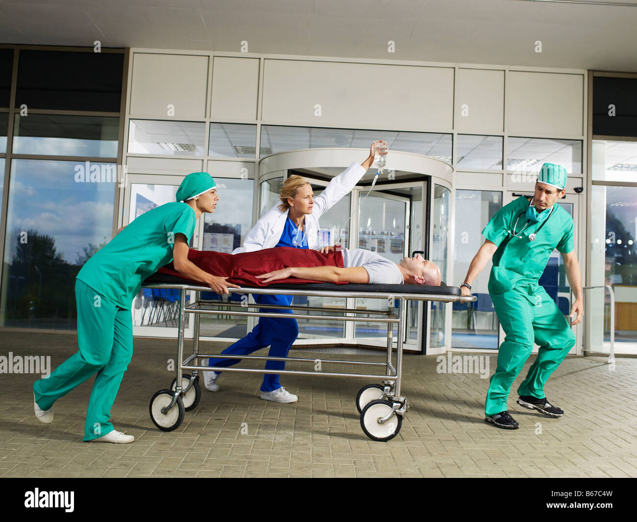 Hospital orderly hi-res stock photography and images - Alamy