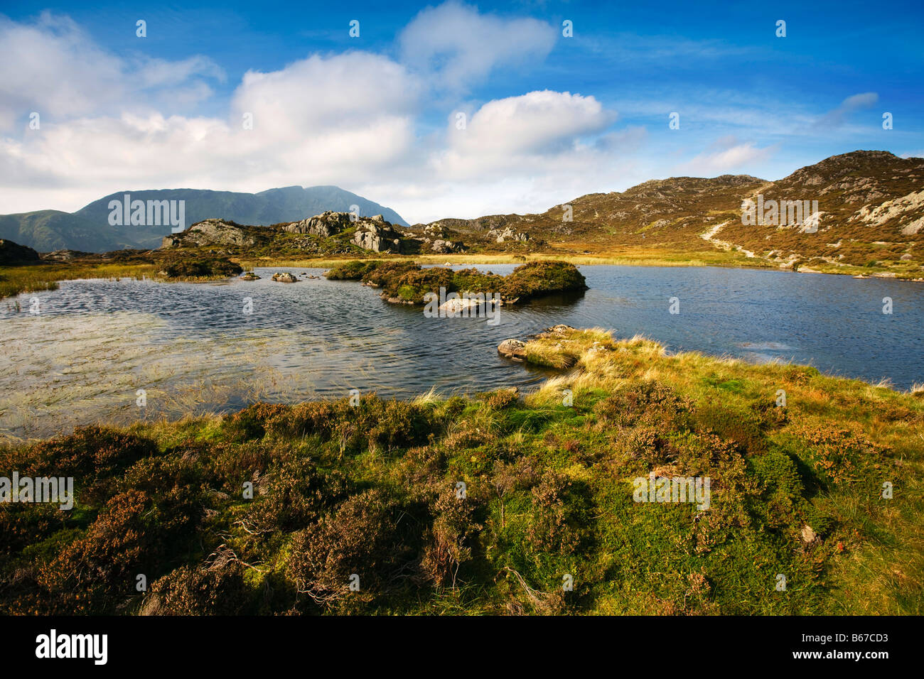 Innominate Tarn On Haystacks Summit High Above Buttermere Lake, 'The ...