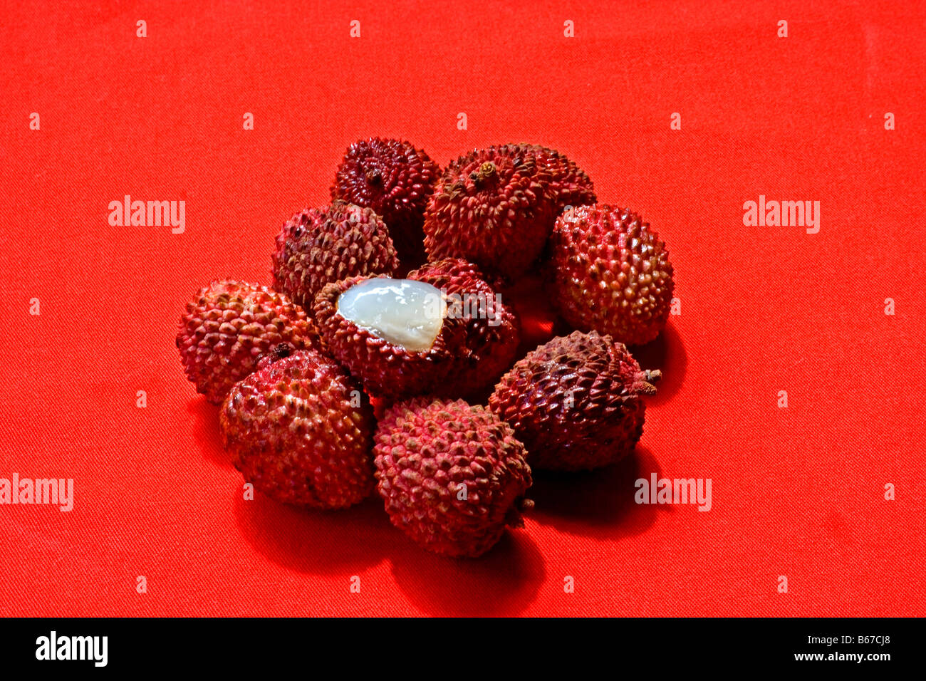 Red Lychee High Resolution Stock Photography and Images - Alamy