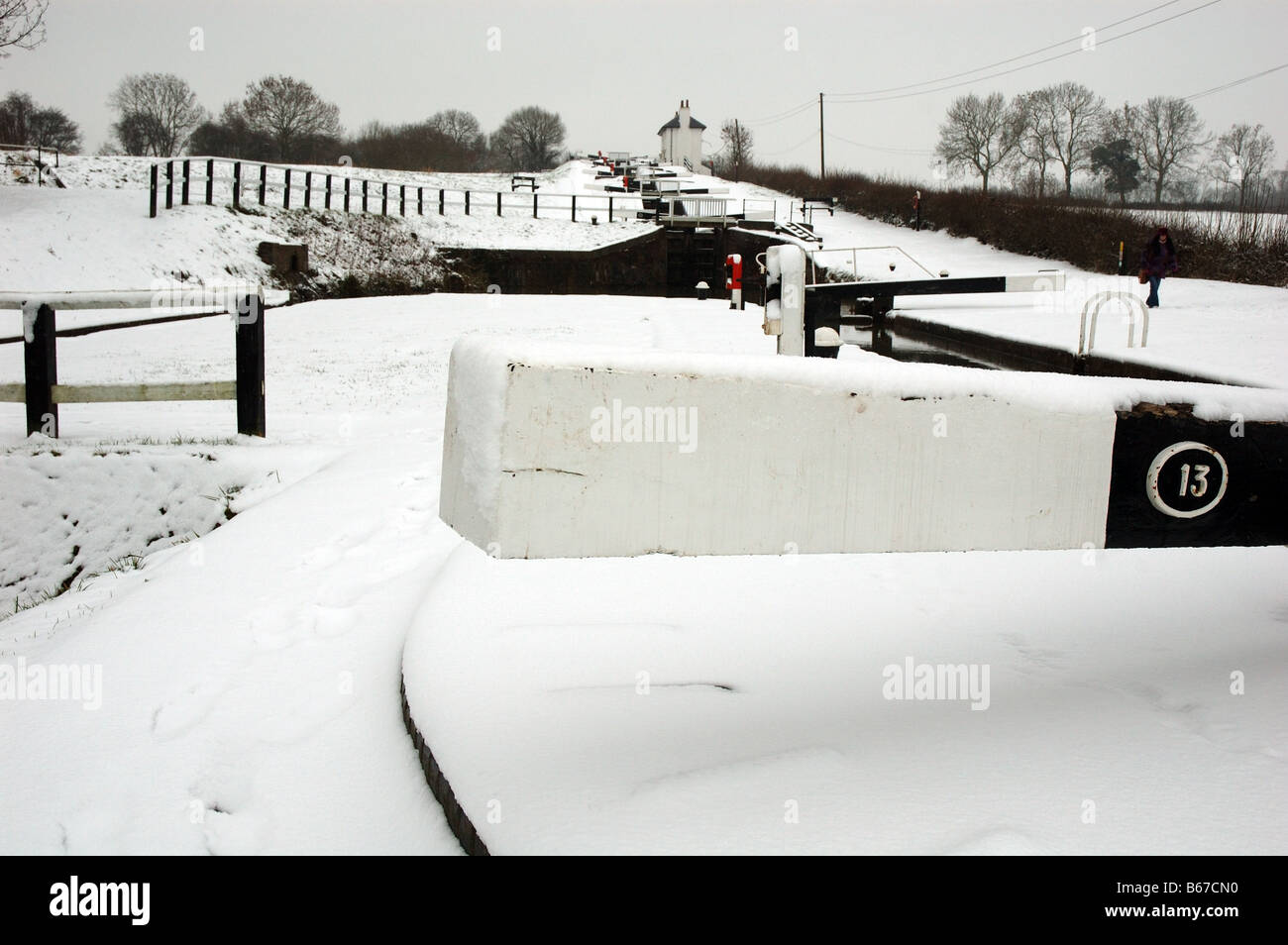 Foxton locks hi-res stock photography and images - Alamy