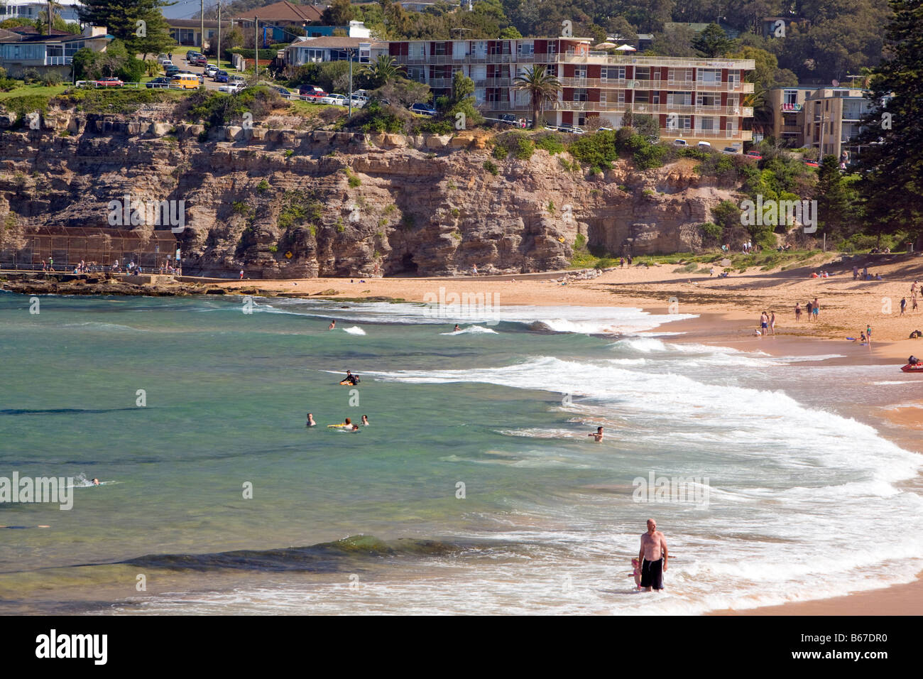 avalon beach sydney new south wales Stock Photo - Alamy