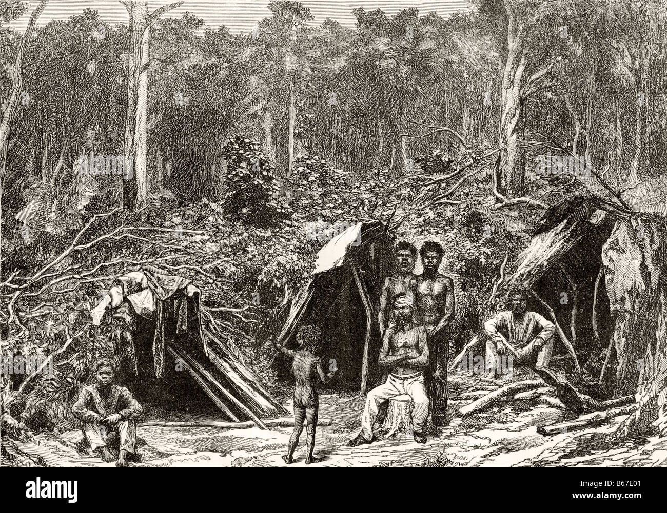 Aboriginal encampment hi-res stock photography and images - Alamy
