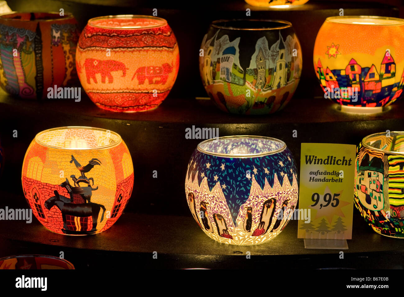 Scenes from a german Christmas market Stock Photo - Alamy