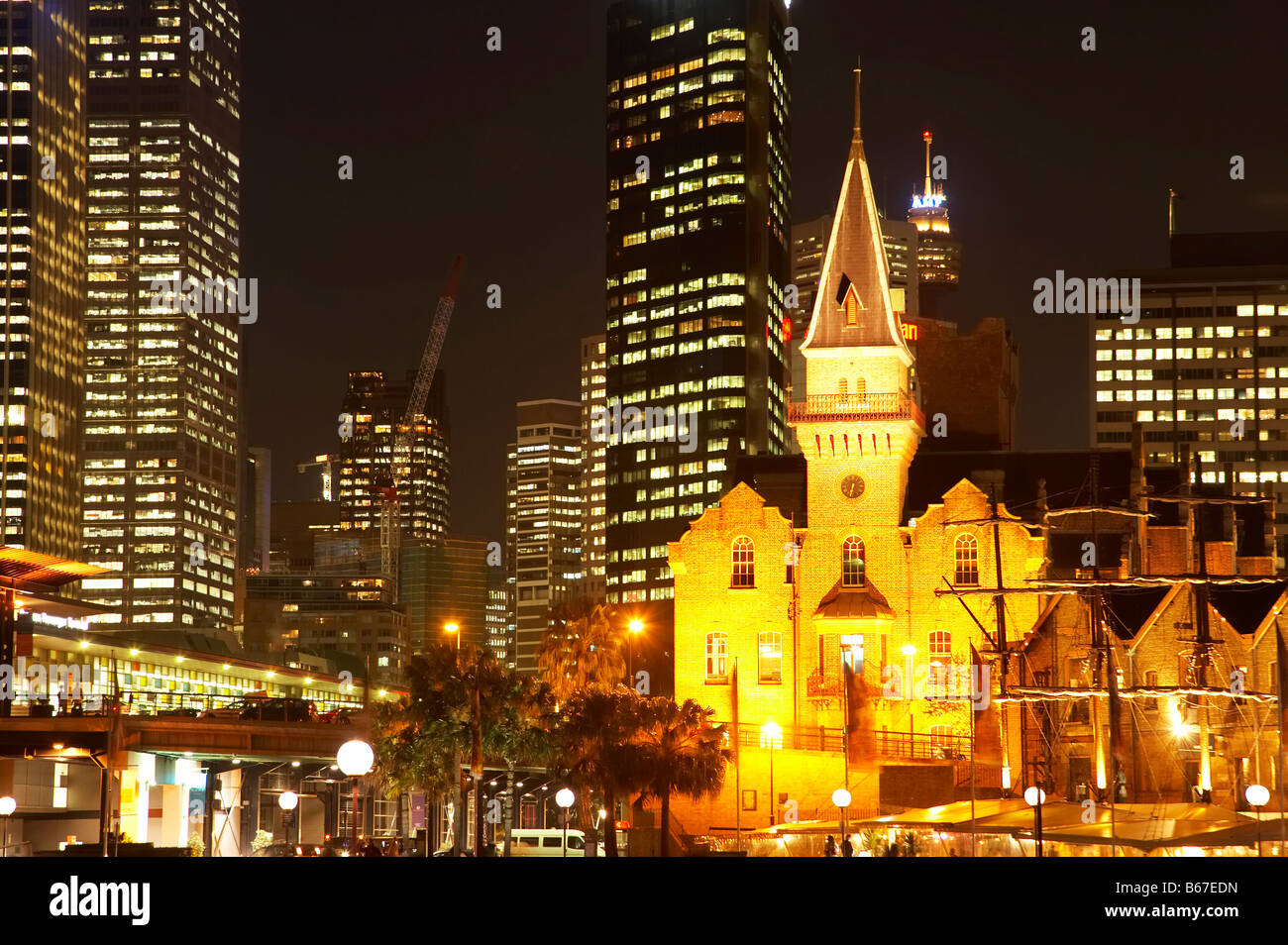 Historic Australasian Steam Navigation Company Building and Modern ...