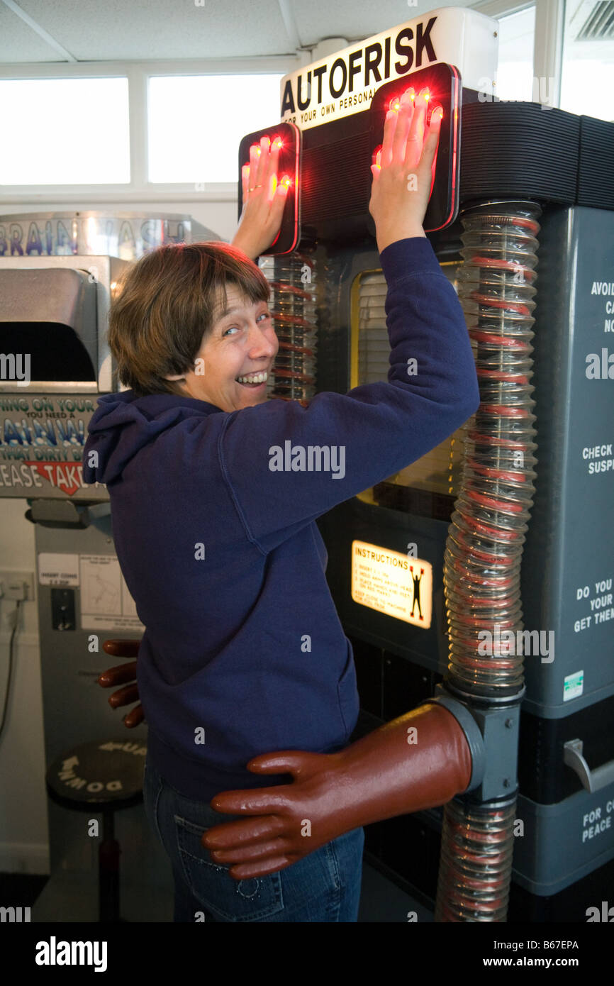 Frisking machine hi-res stock photography and images - Alamy