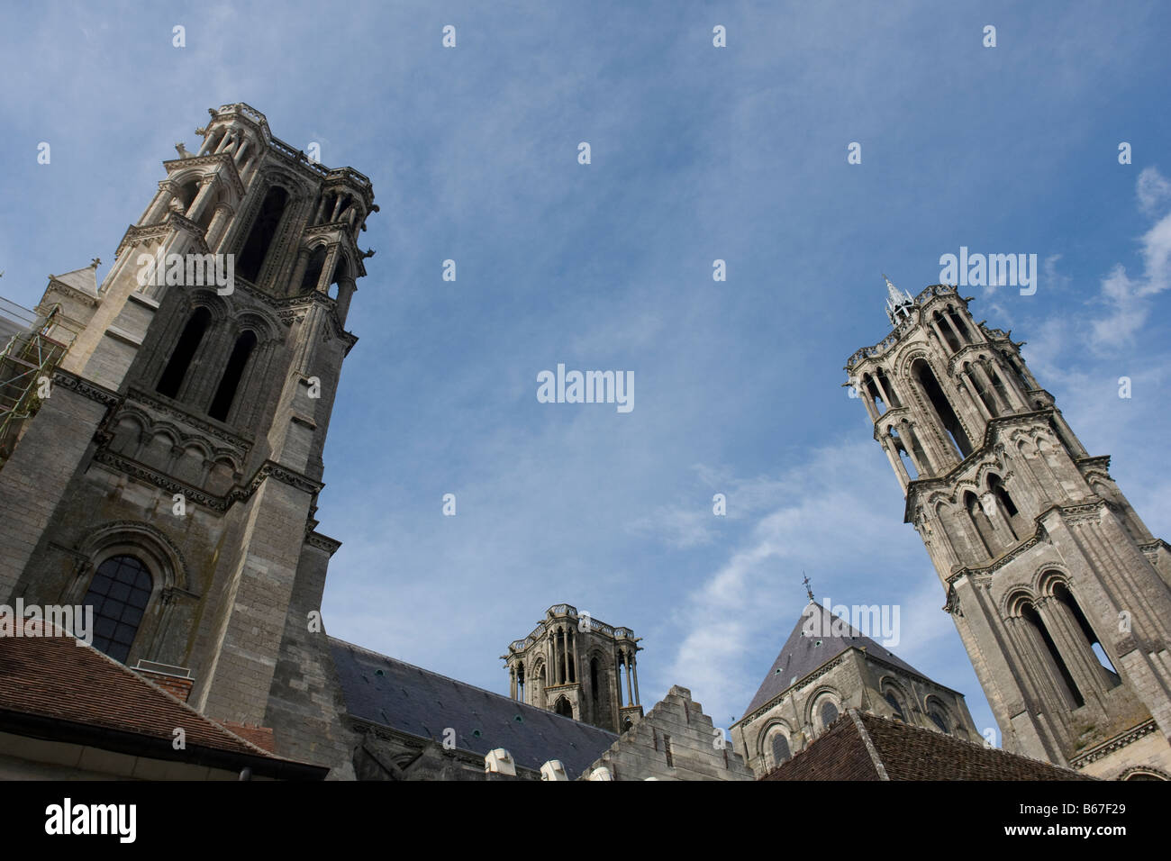 Cathedral of Laon (France Stock Photo - Alamy