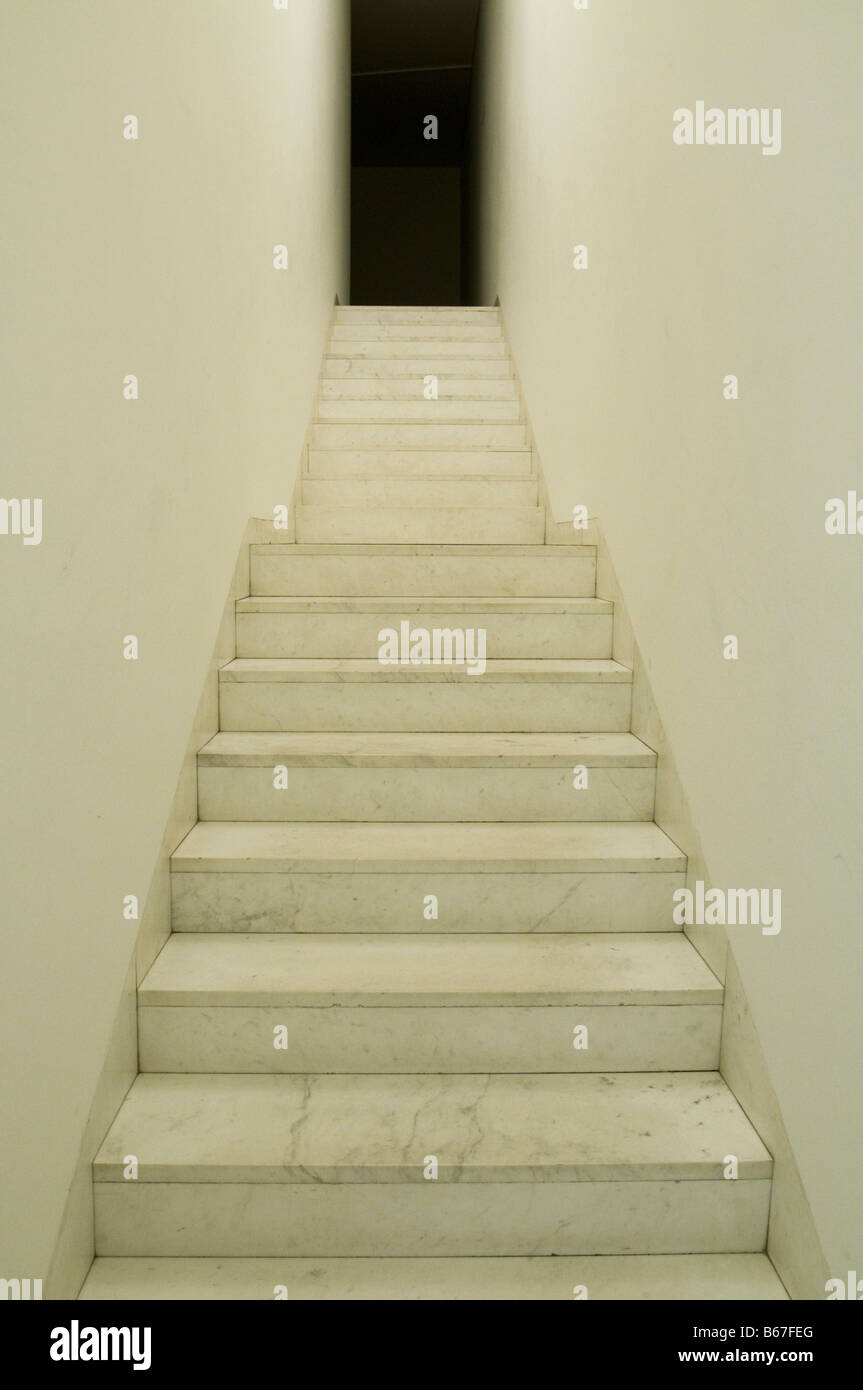 Modern staircase in museum hi-res stock photography and images - Alamy
