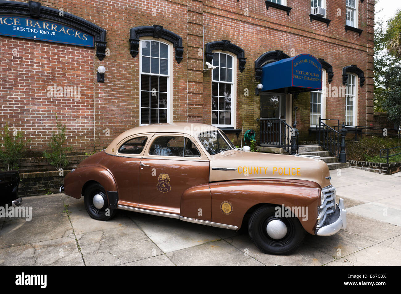 Antique police car hi-res stock photography and images - Alamy