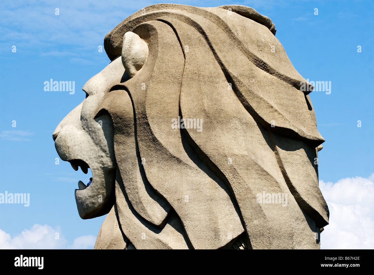 Merlion lion sentosa singapore hi-res stock photography and images - Alamy
