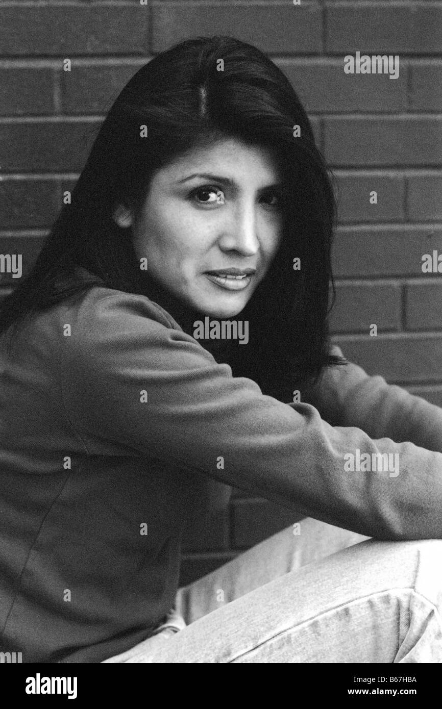 Young woman smiling, portrait Stock Photo - Alamy