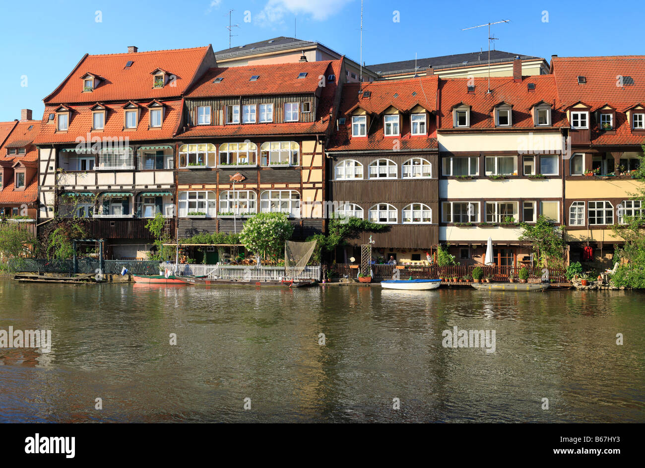 Bamberg river boat hi-res stock photography and images - Alamy