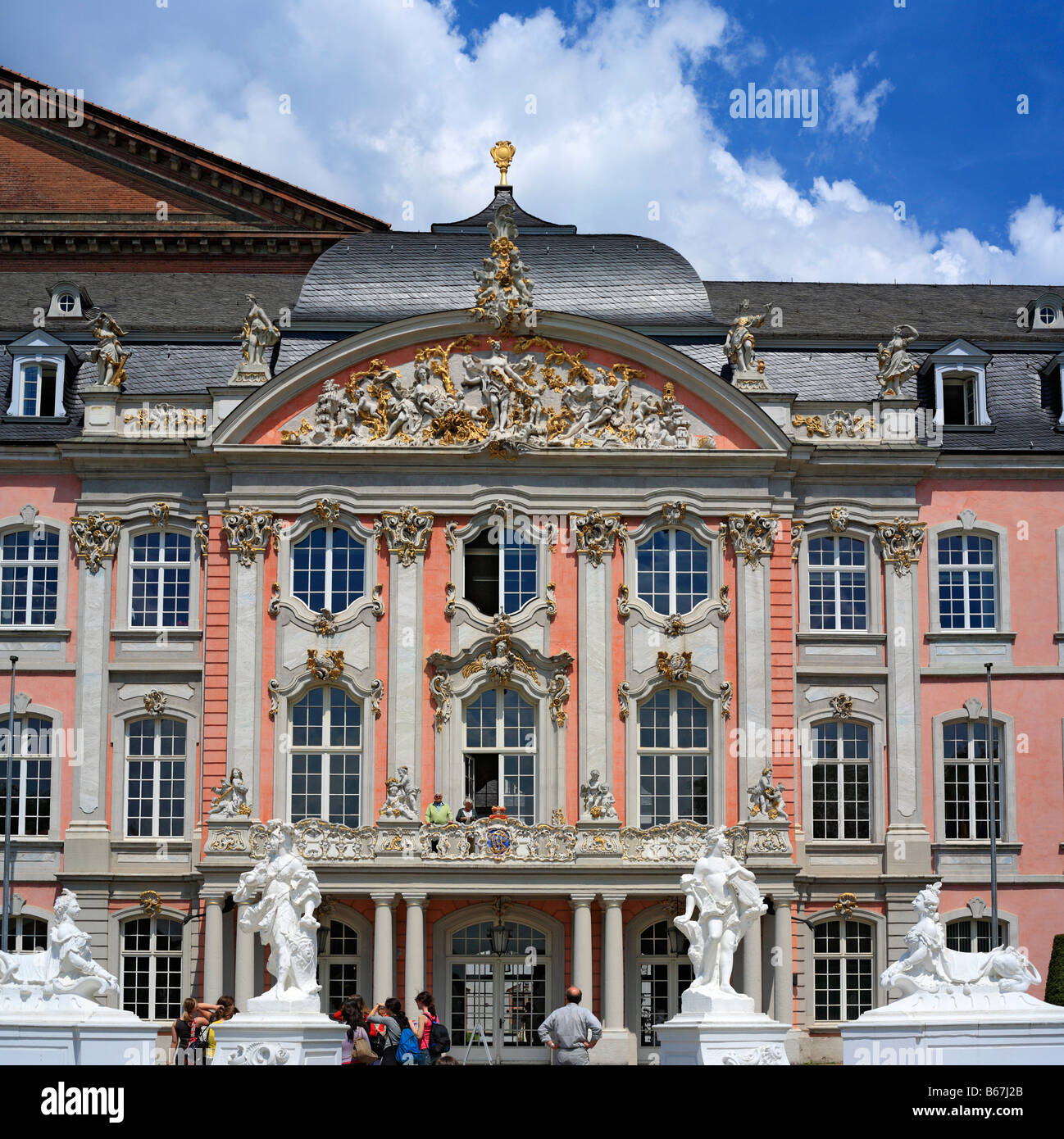 Palace of trier, germany hi-res stock photography and images - Alamy