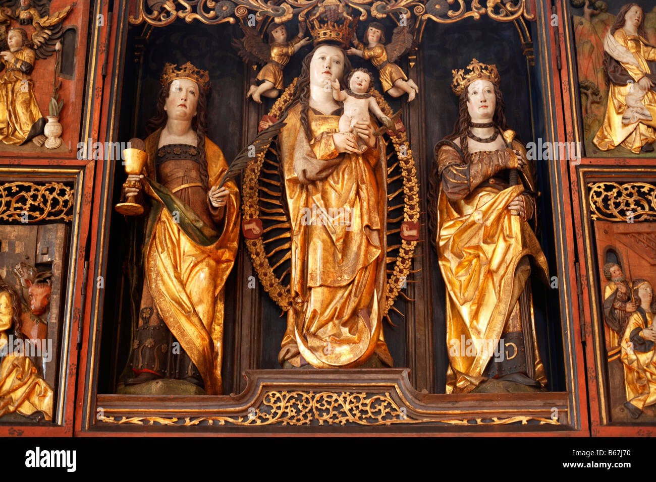 Cathedral (1237), Bamberg, UNESCO World Heritage site, Bavaria, Upper ...