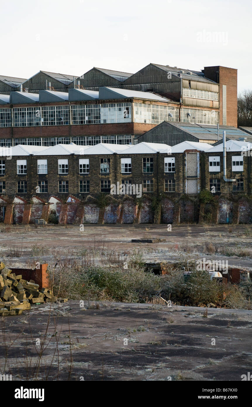 Turner and Newall asbestos factory site, Rochdale. Lancashire. UK. (44 ...