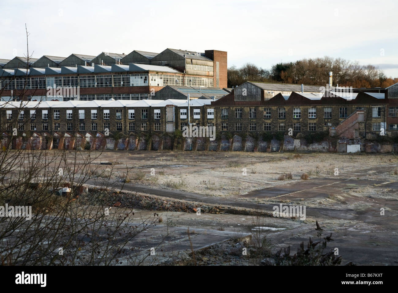 Turner and Newall asbestos factory site, Rochdale. Lancashire. UK. (44 ...