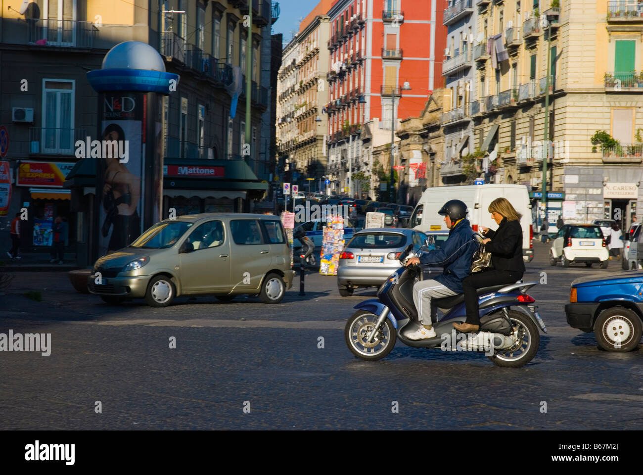 Couple moped italy hi-res stock photography and images - Alamy