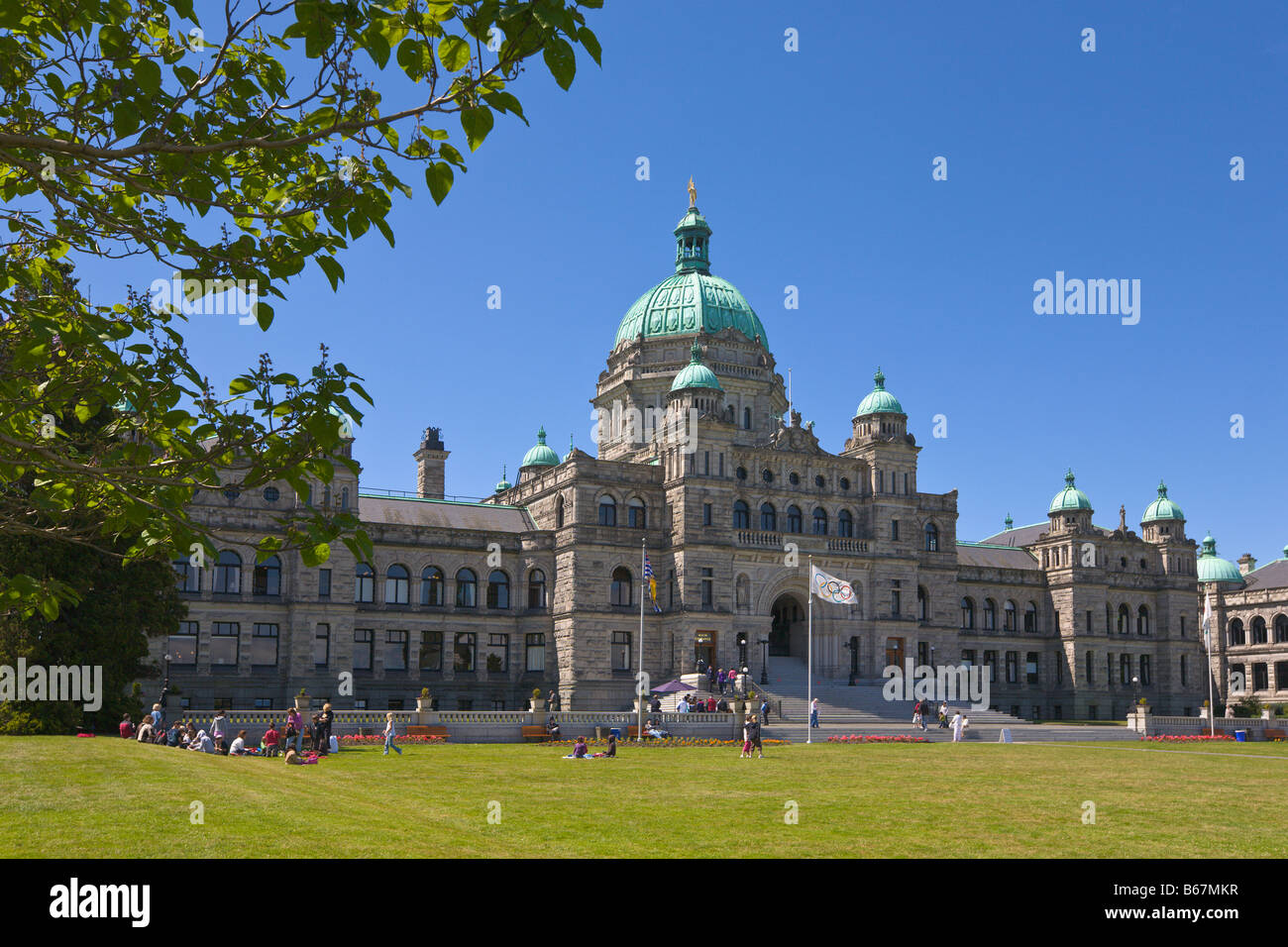 Vancouver island parliament hi-res stock photography and images - Alamy