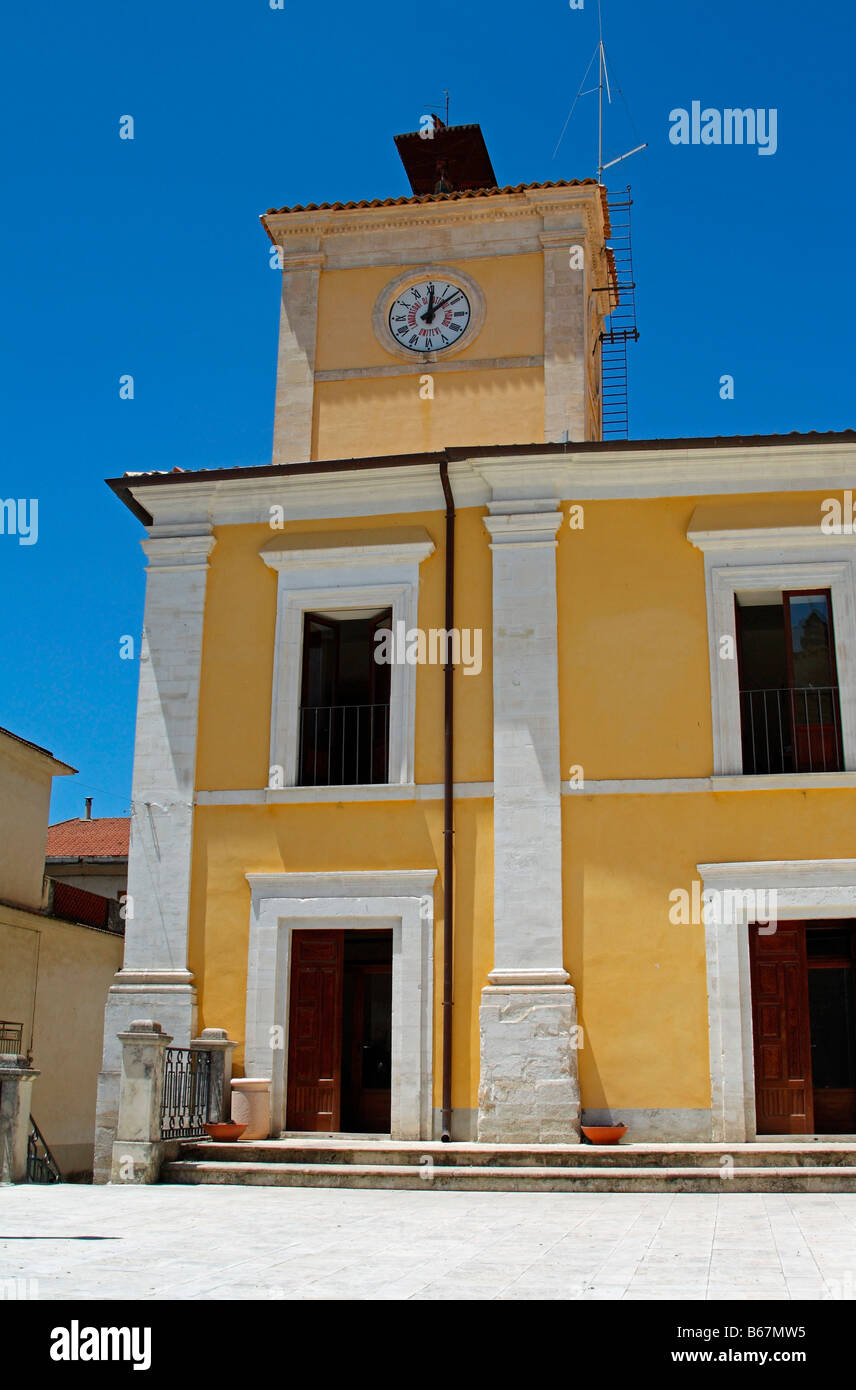 Giarratana town hall, Ragusa province, Sicily, Italy Stock Photo - Alamy