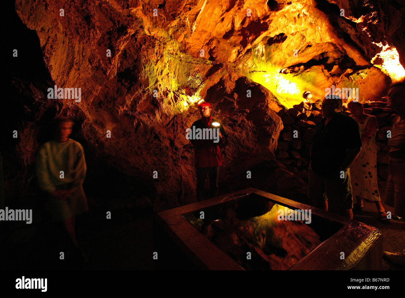 Iberg stalactite caves, Bad Grund, Harz Mountains, Lower Saxony ...