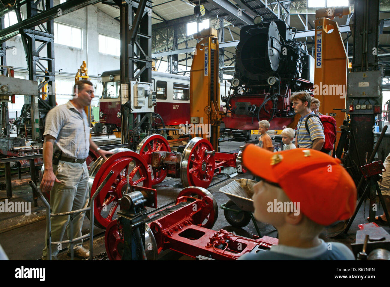 engine shed, Wernigerode, Harz narrow gauge railway, tour, Harz ...