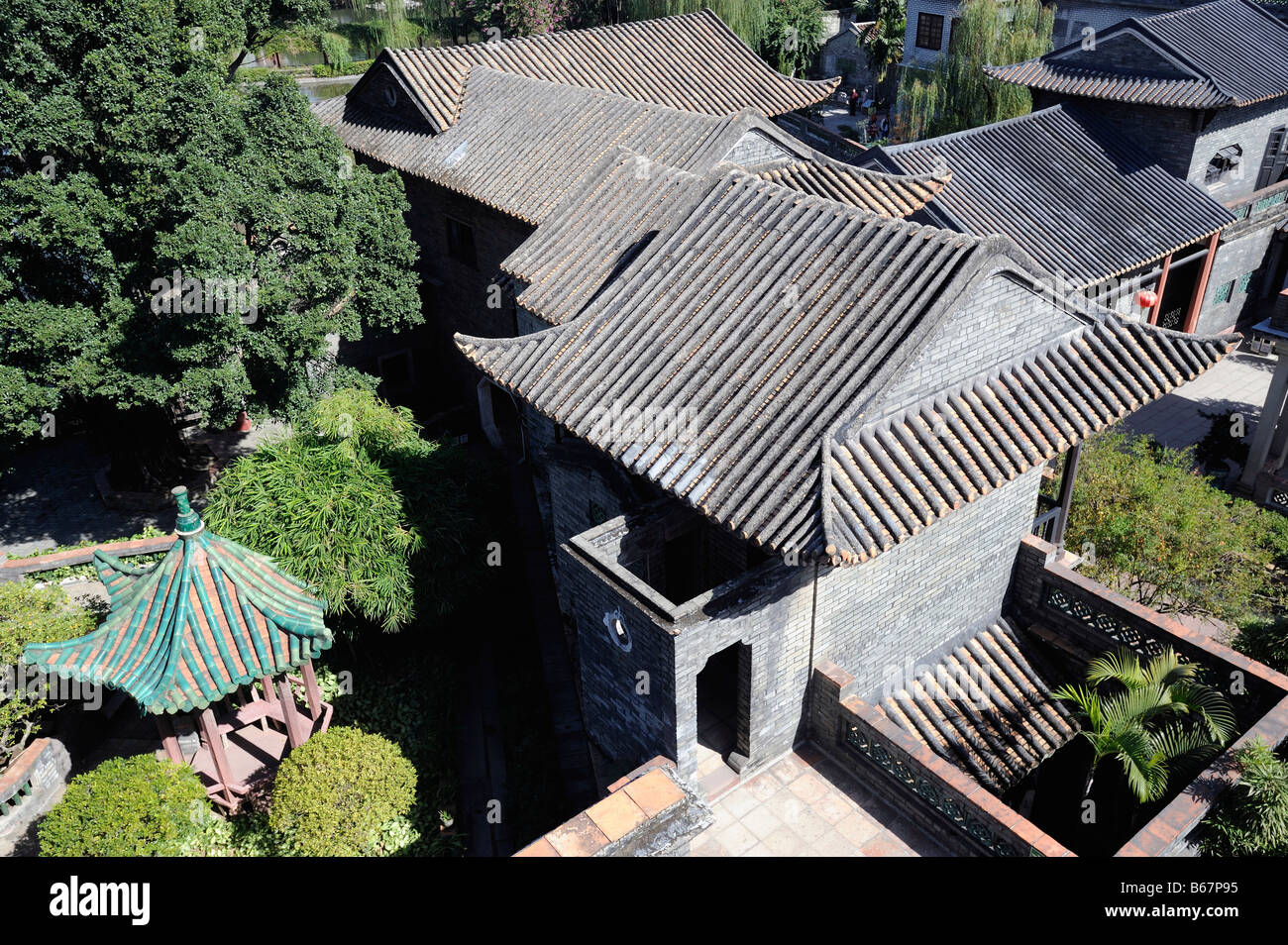 Keyuan Garden in Dongguan, Guangdong, China. 2008 Stock Photo - Alamy
