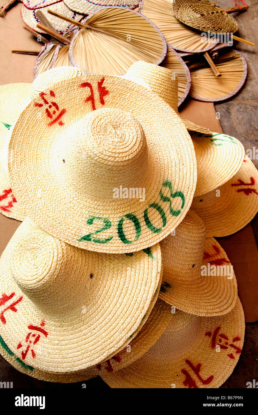 Hats and fans hi-res stock photography and images - Alamy
