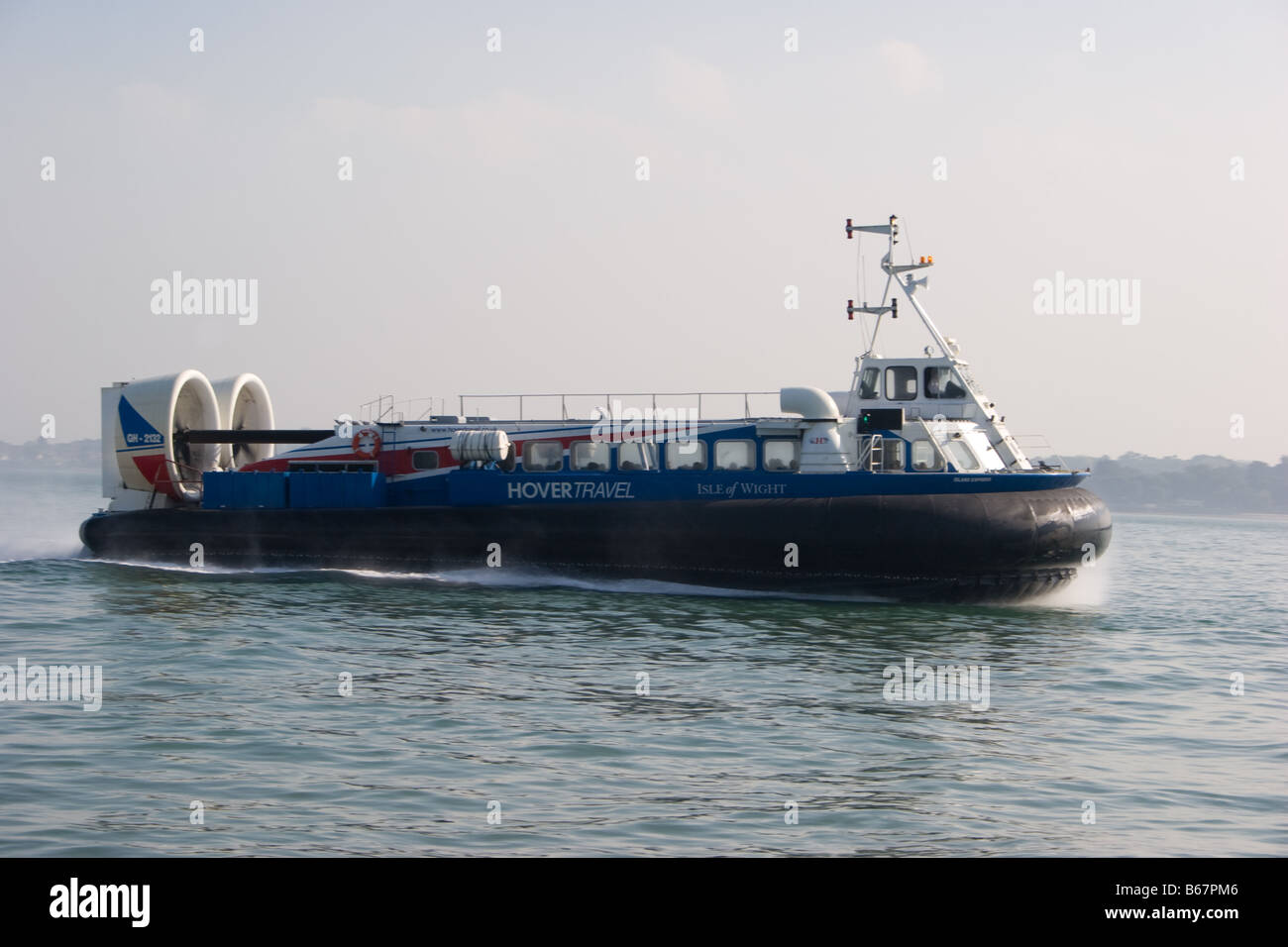 Hovertravel Isle of Wight Hovercraft Stock Photo - Alamy