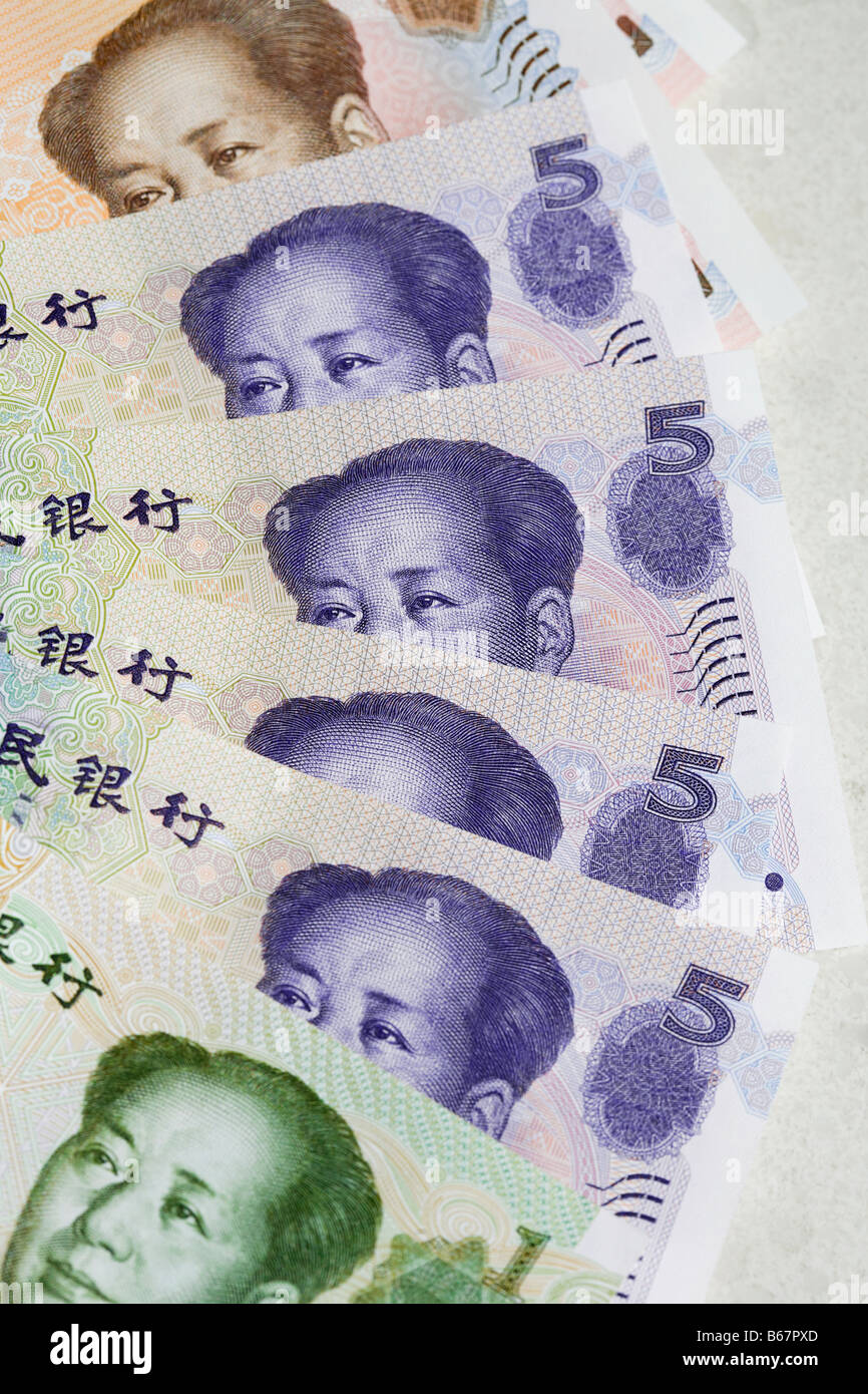 5 yuan note hi-res stock photography and images - Alamy