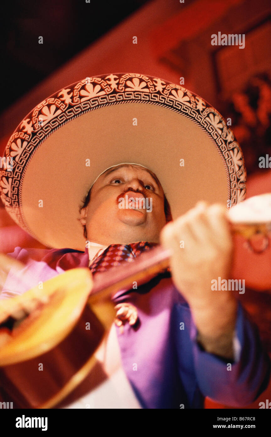 Mariachi musician, Cancun, Quintana Roo, Peninsula, Yucatan, Mexico ...